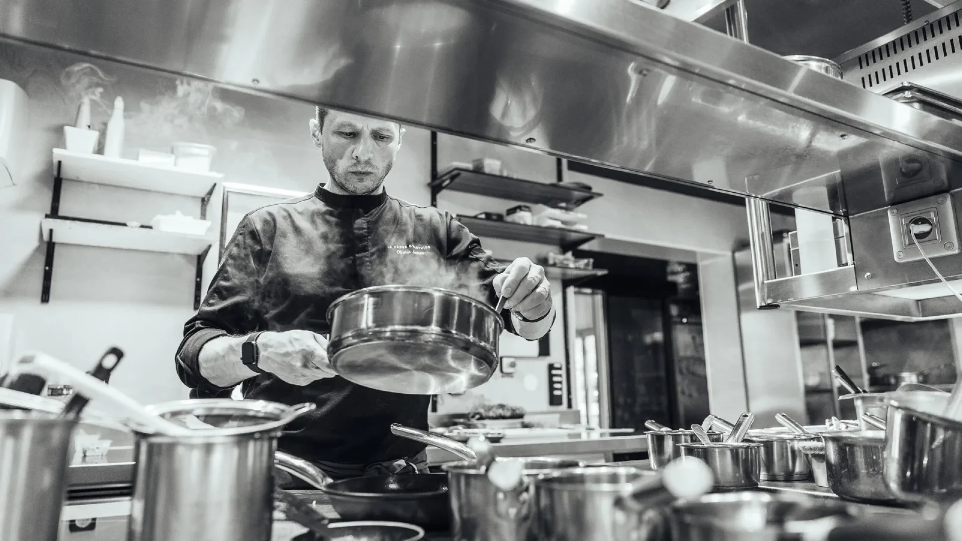 Olivier Samin, chef au Carré d'Aléthius - Ardèche Guide